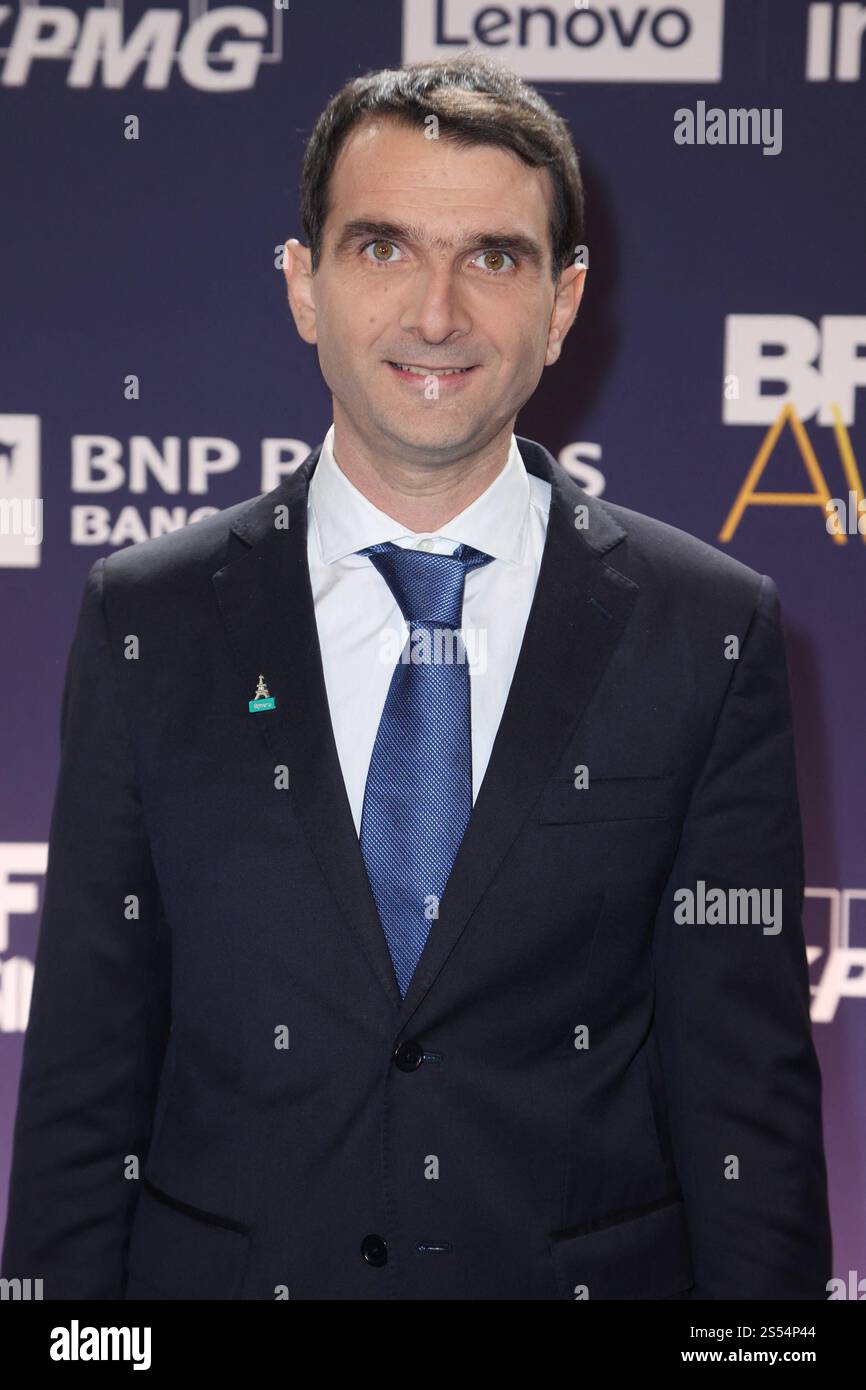 Armand Thiberge at the 20th BFM Awards at the Grand Palais in Paris ...