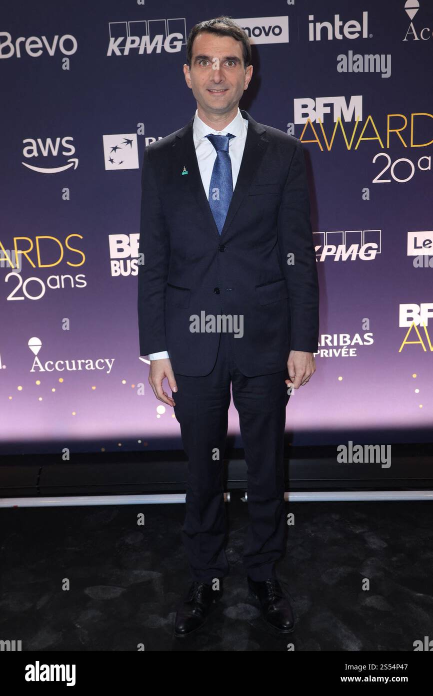 Armand Thiberge at the 20th BFM Awards at the Grand Palais in Paris ...
