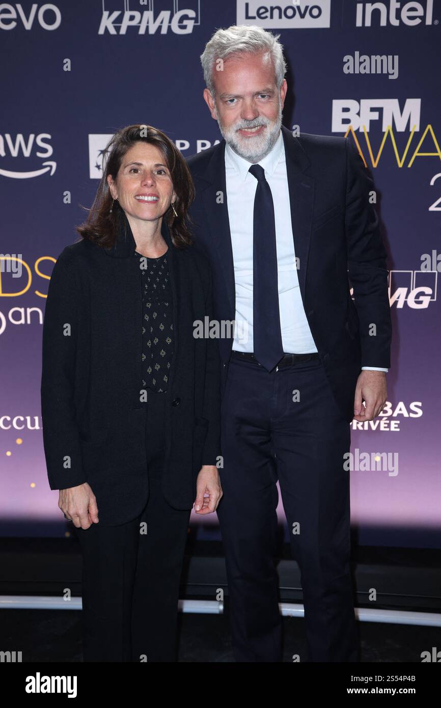 Sebastien Missoffe and his wife Christina Vervitsioti at the 20th BFM ...