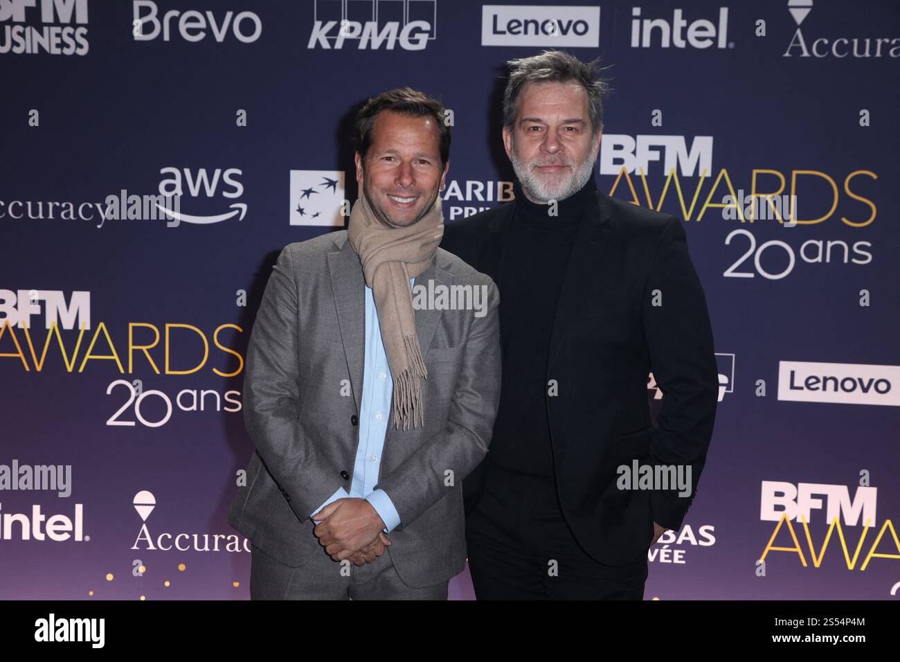 Harold Parisot and Ronald Guintrange at the 20th BFM Awards at the ...
