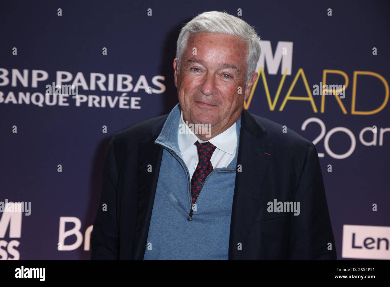 Jean-Marie Messier at the 20th BFM Awards at the Grand Palais in Paris ...