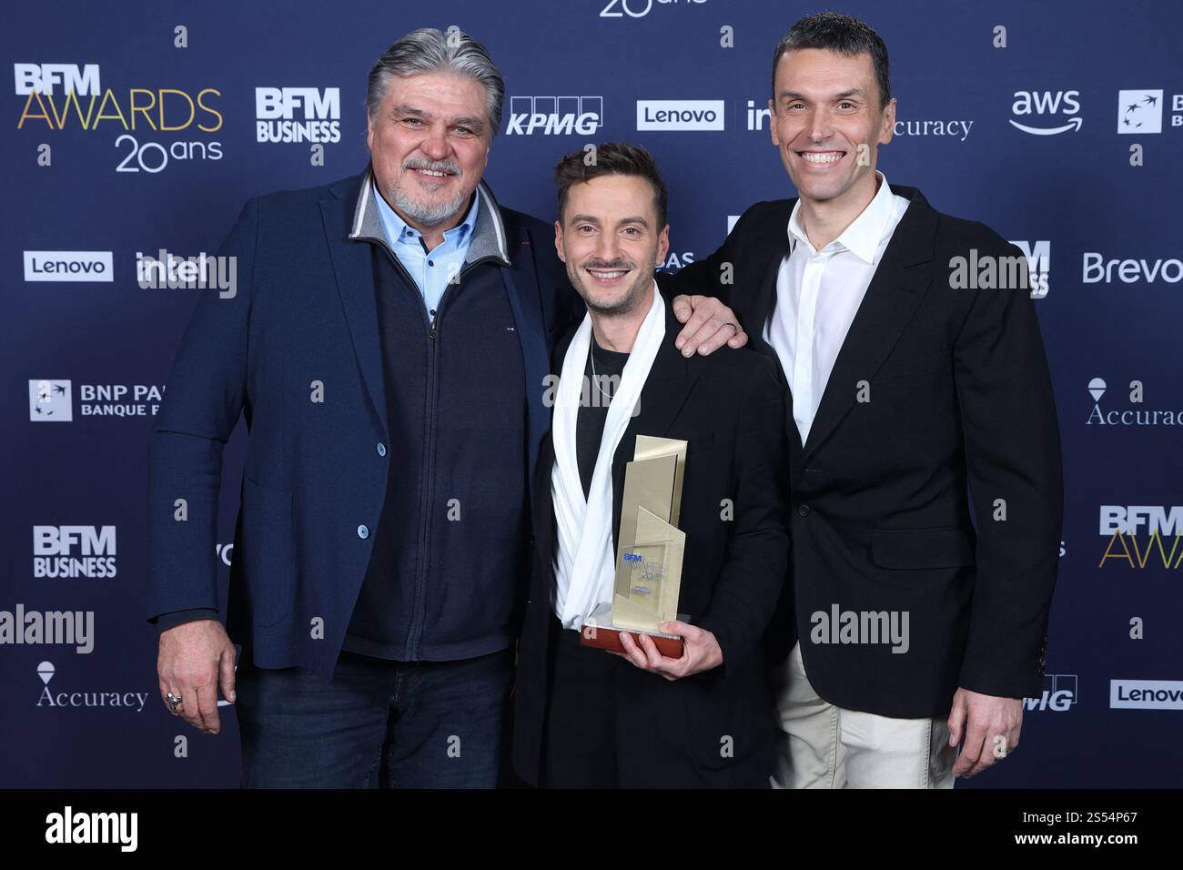 David Douillet, Thomas Jolly and Alexis Hanquinquant at the 20th BFM ...