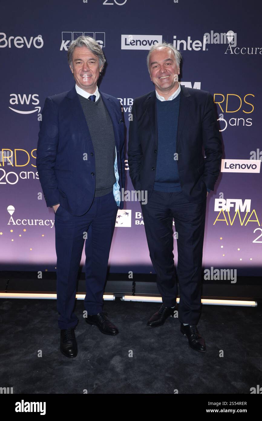 Alain Marschall and Olivier Truchot at the 20th BFM Awards at the Grand ...