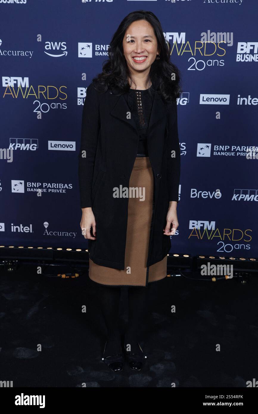 Isabelle Loc at the 20th BFM Awards at the Grand Palais in Paris ...