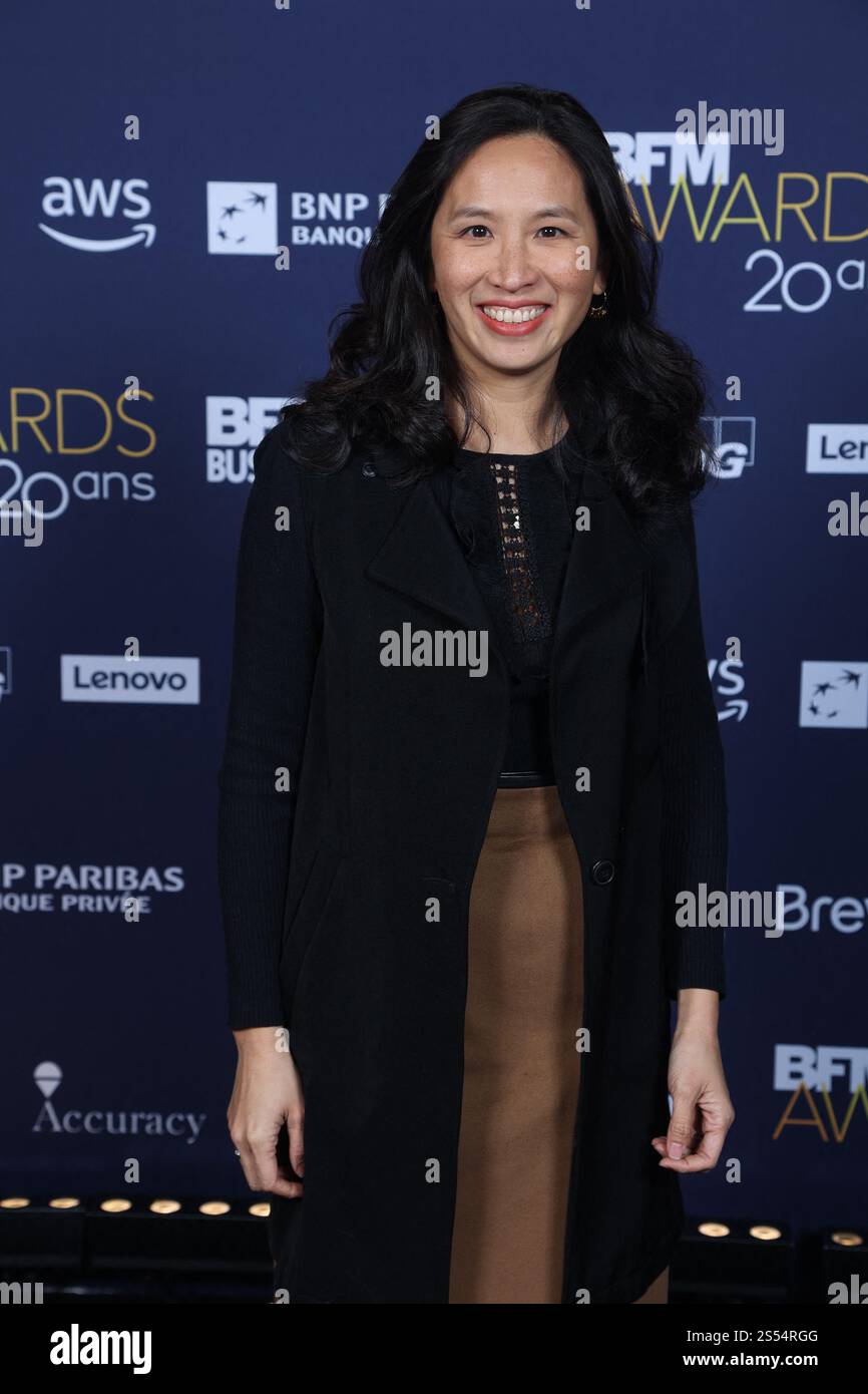 Isabelle Loc at the 20th BFM Awards at the Grand Palais in Paris ...