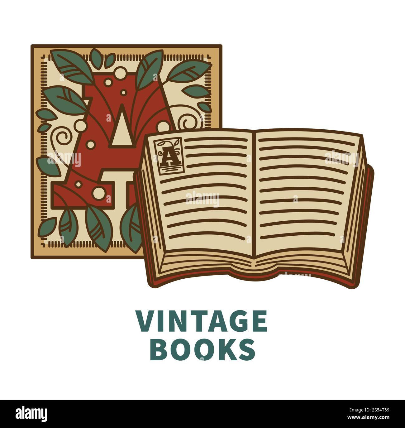 Vintage literature and poetry writer quill pen, old manuscript and ...