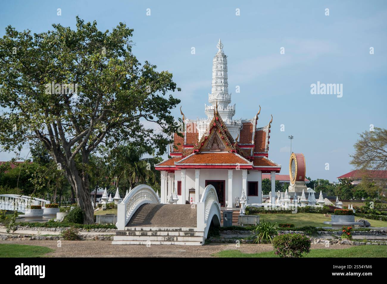 the city pillar shrine of Phetchaburi or Phetburi in the province of ...