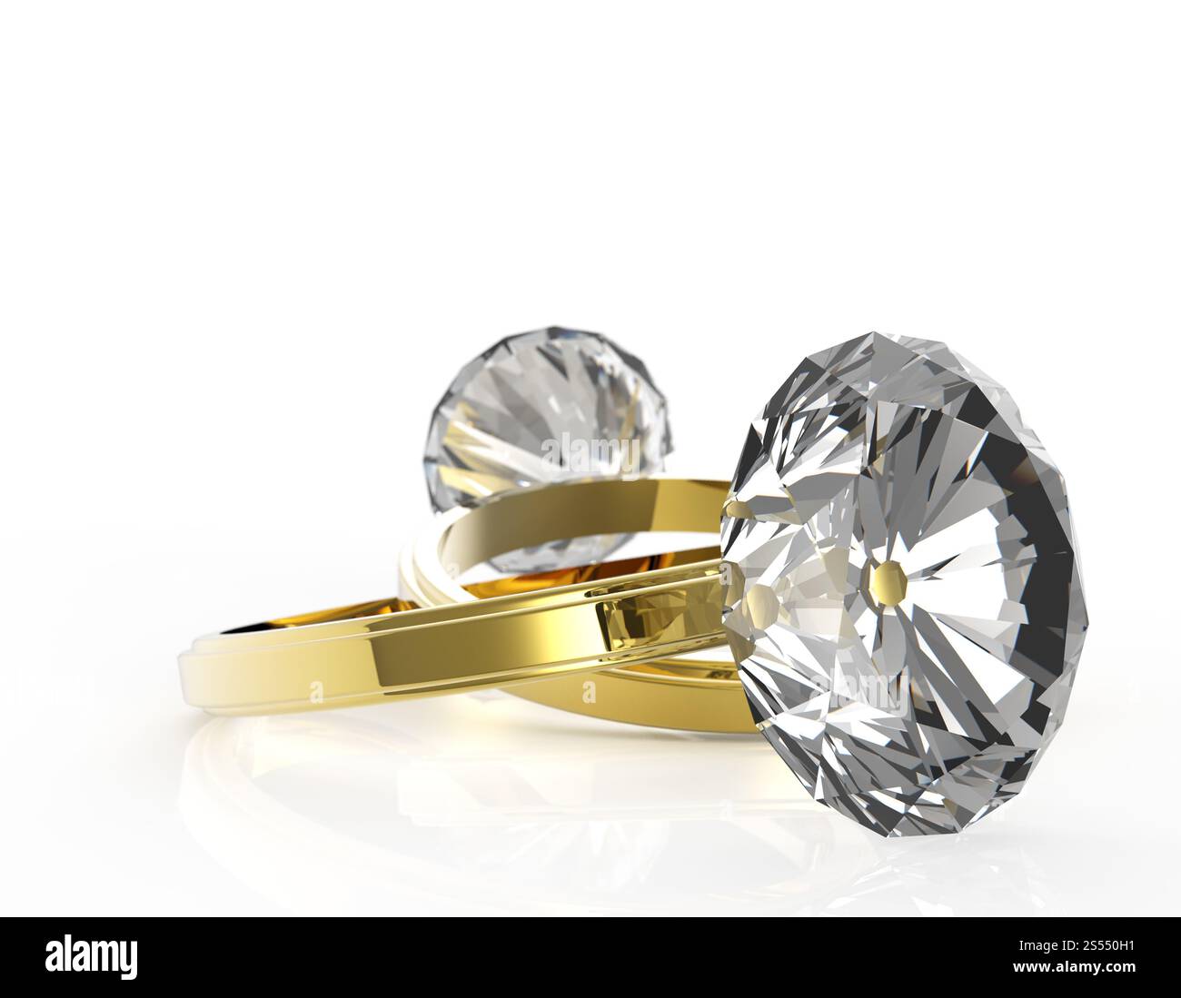 3d rendering wedding ring hi-res stock photography and images - Alamy