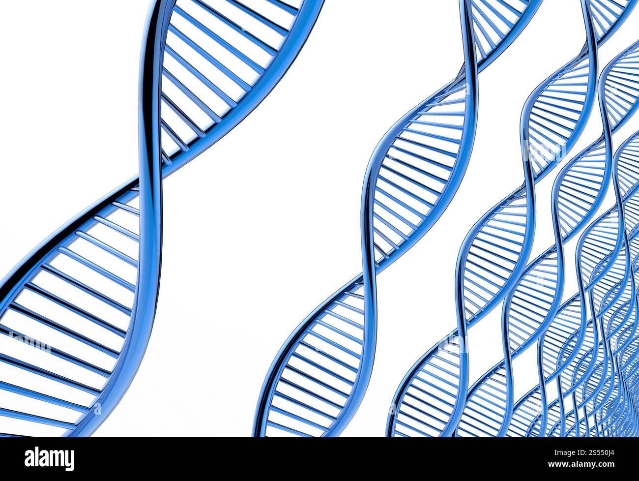 Image of DNA strand against colour background Stock Photo - Alamy