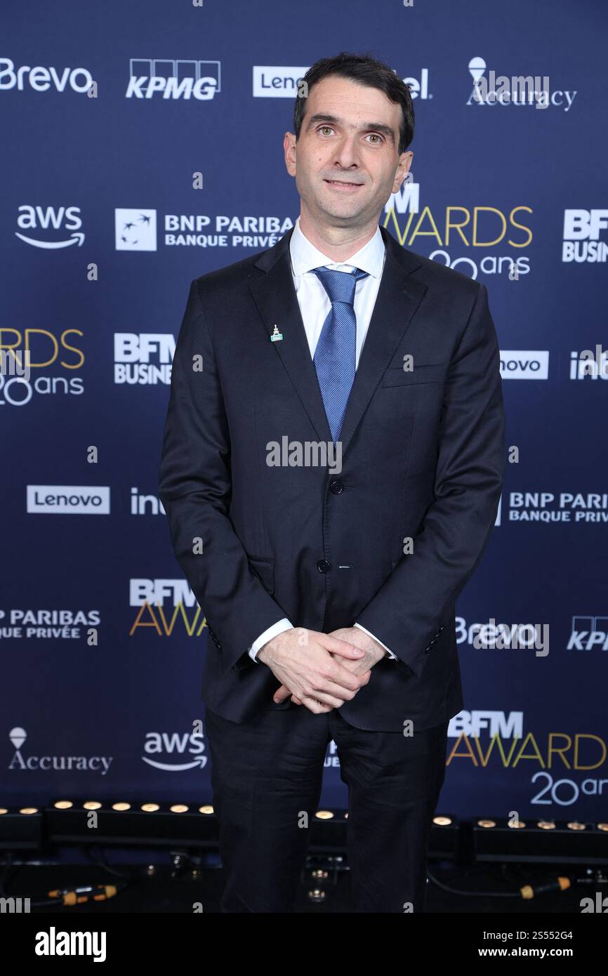 Armand Thiberge at the 20th BFM Awards at the Grand Palais in Paris ...