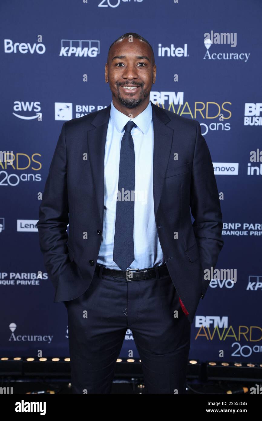 Moussa Camara at the 20th BFM Awards at the Grand Palais in Paris ...
