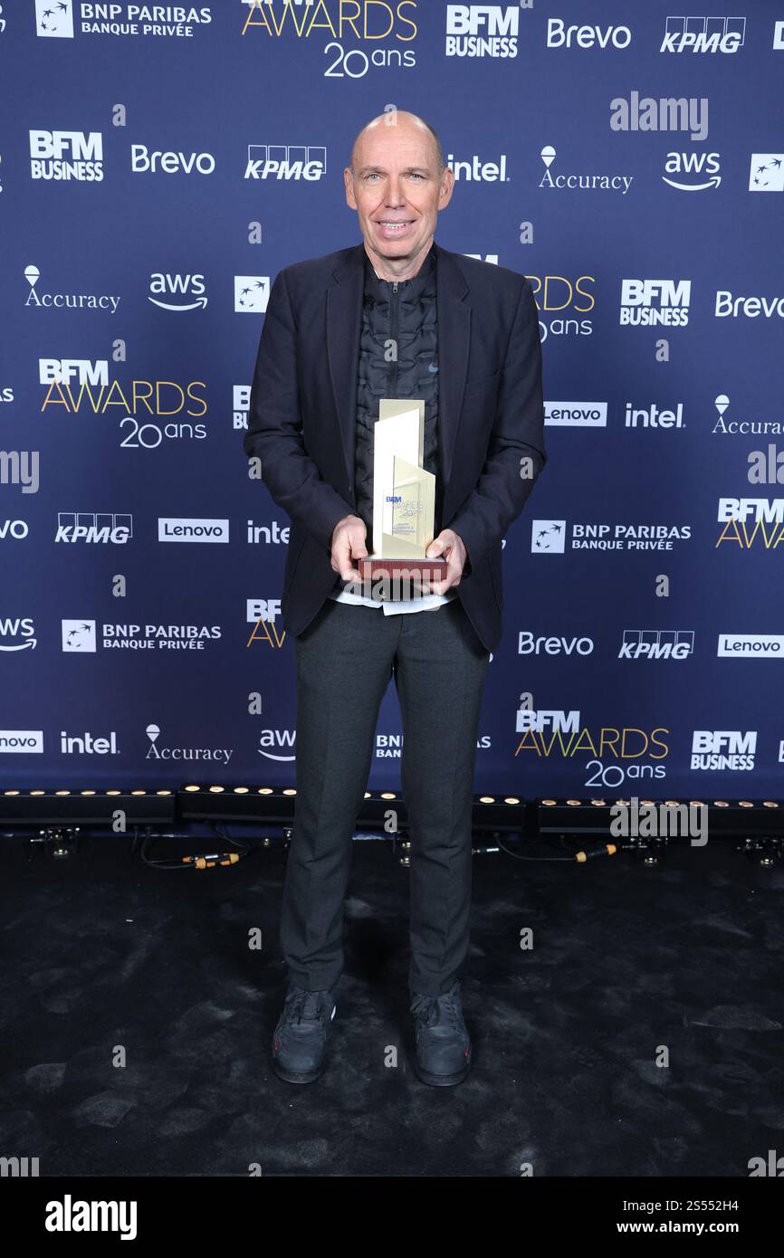 Regis Schultz at the 20th BFM Awards at the Grand Palais in Paris ...