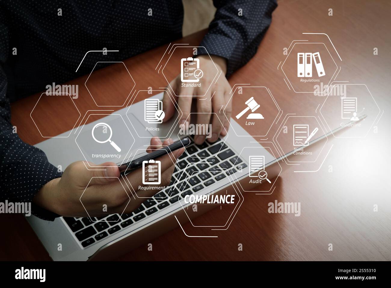 Compliance Virtual Diagram for regulations, law, standards ...