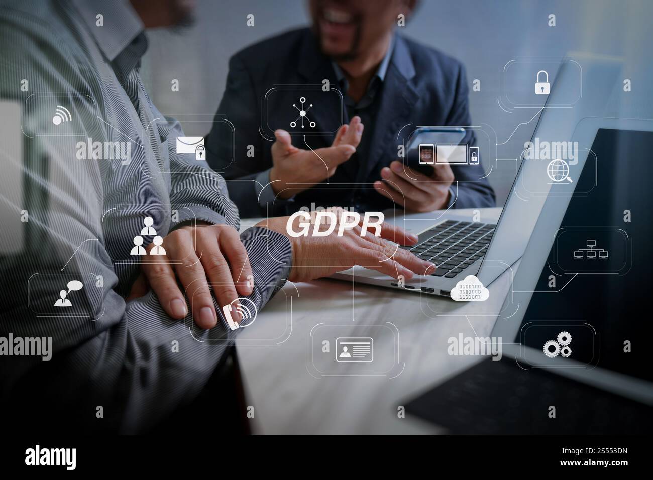 Gdpr Data Protection Regulation With Cyber Security And Privacy