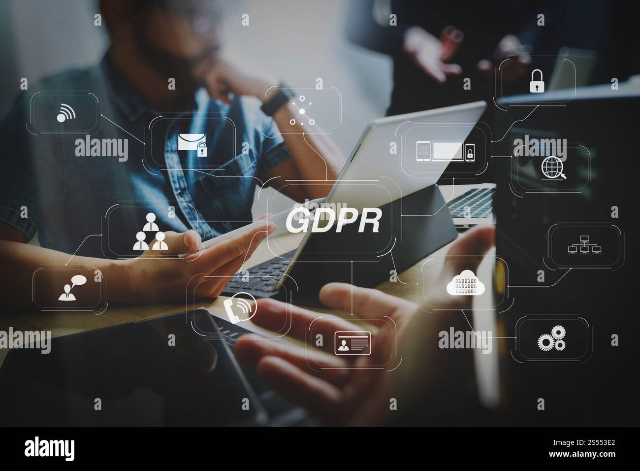 GDPR. Data Protection Regulation with Cyber security and privacy ...