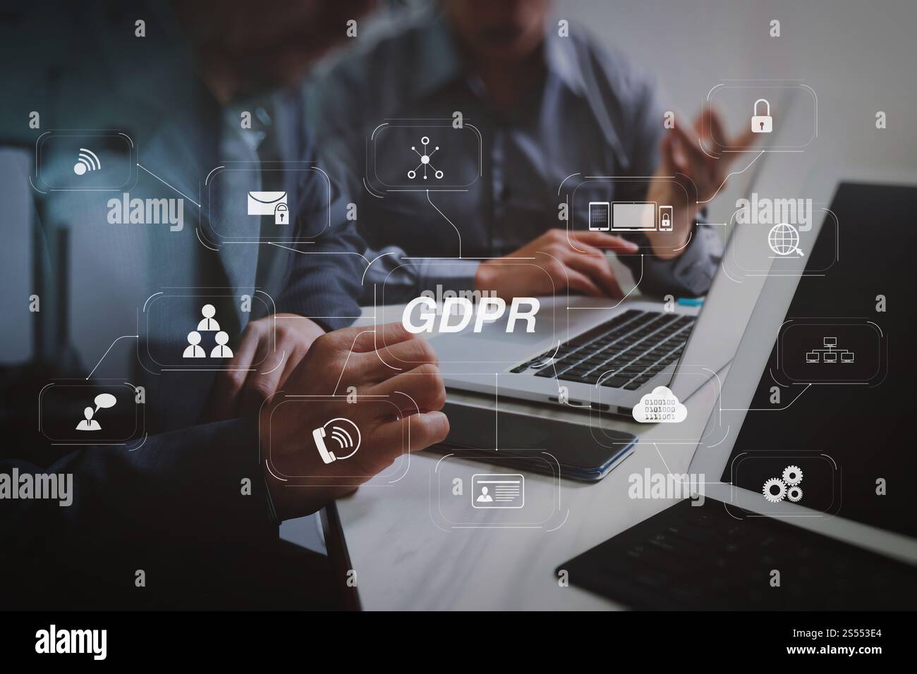 GDPR. Data Protection Regulation with Cyber security and privacy ...