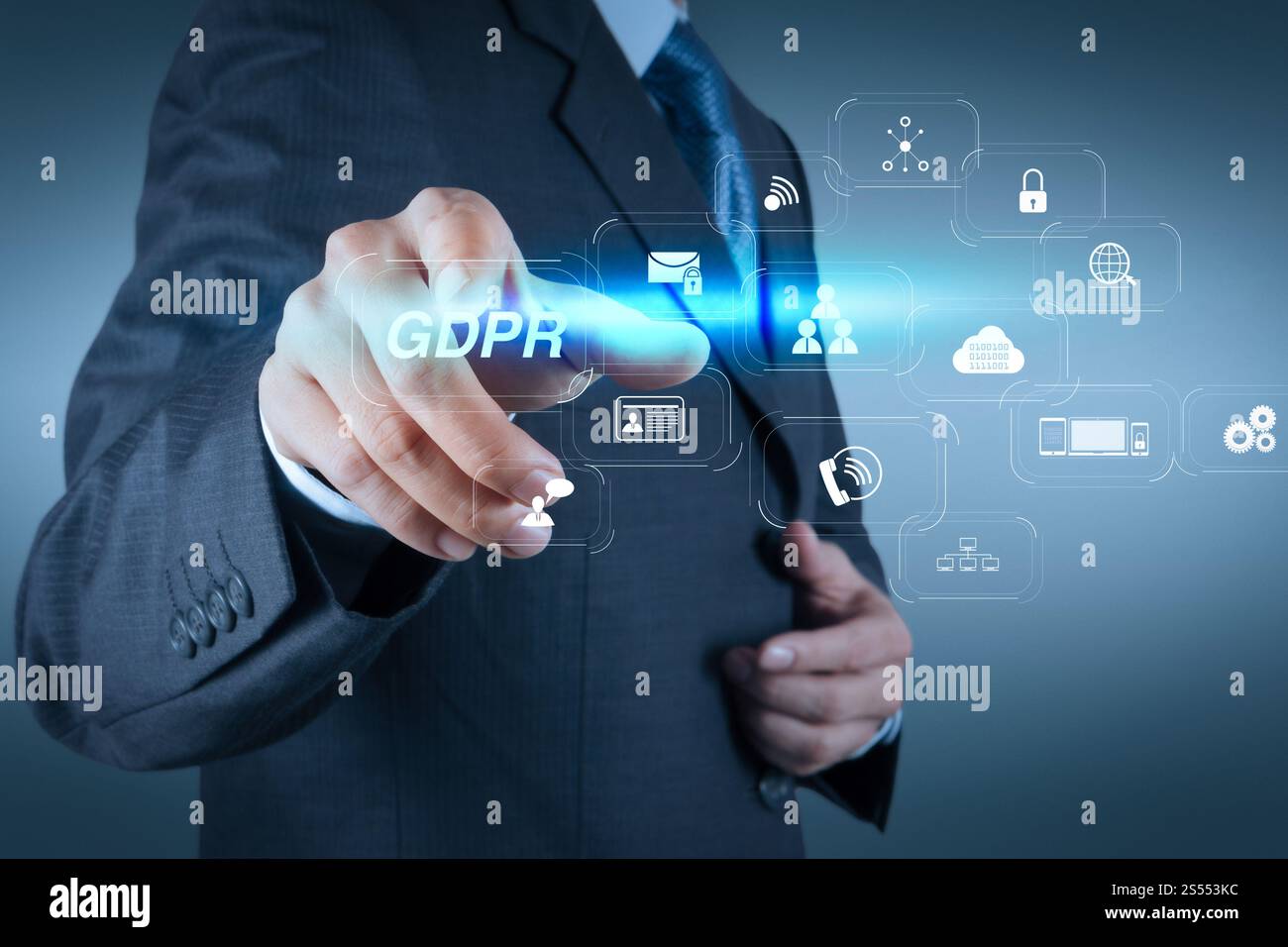 GDPR. Data Protection Regulation with Cyber security and privacy ...