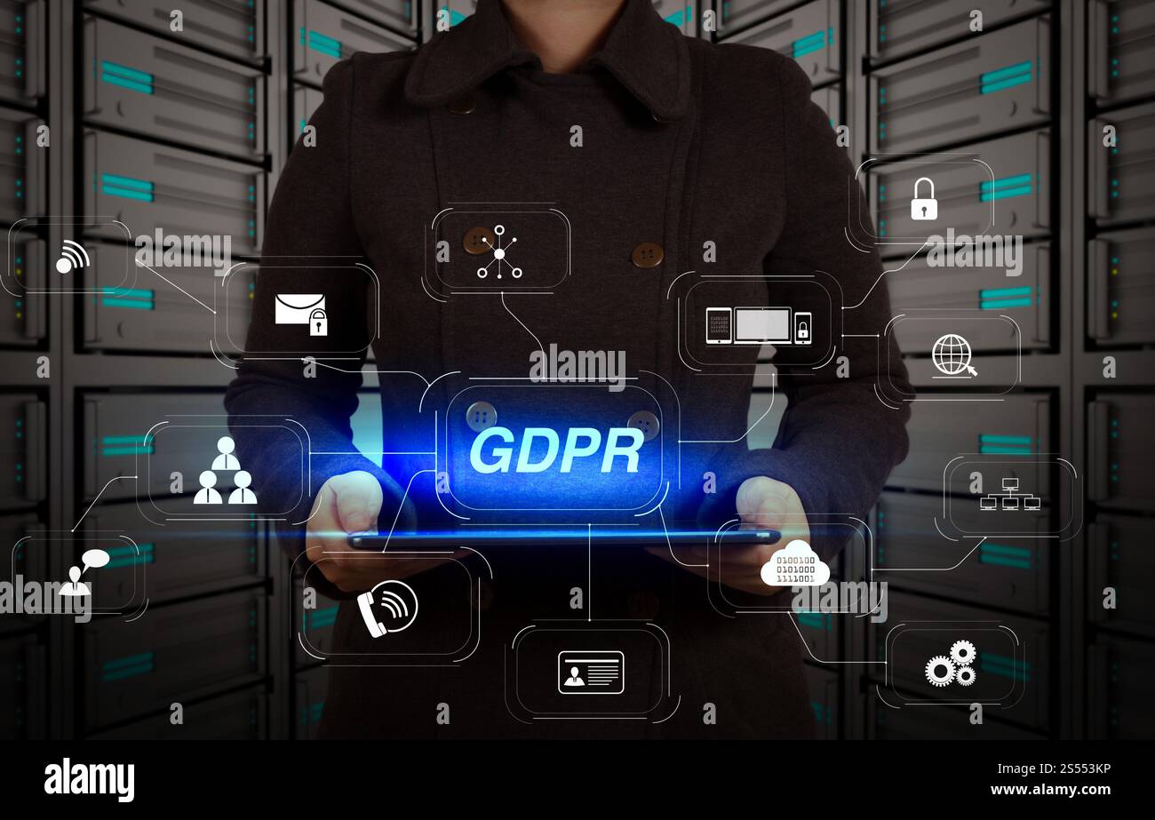 GDPR. Data Protection Regulation with Cyber security and privacy ...