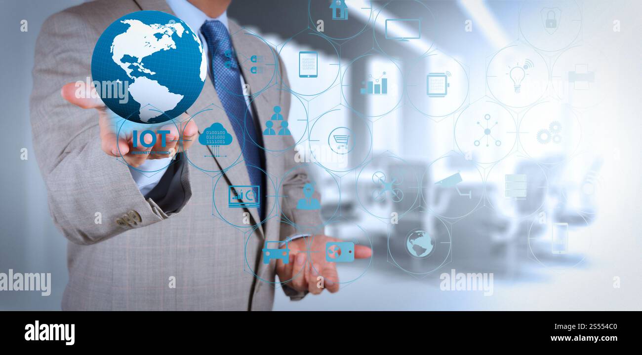 Internet of Things (IOT) technology with AR (Augmented Reality) on VR ...