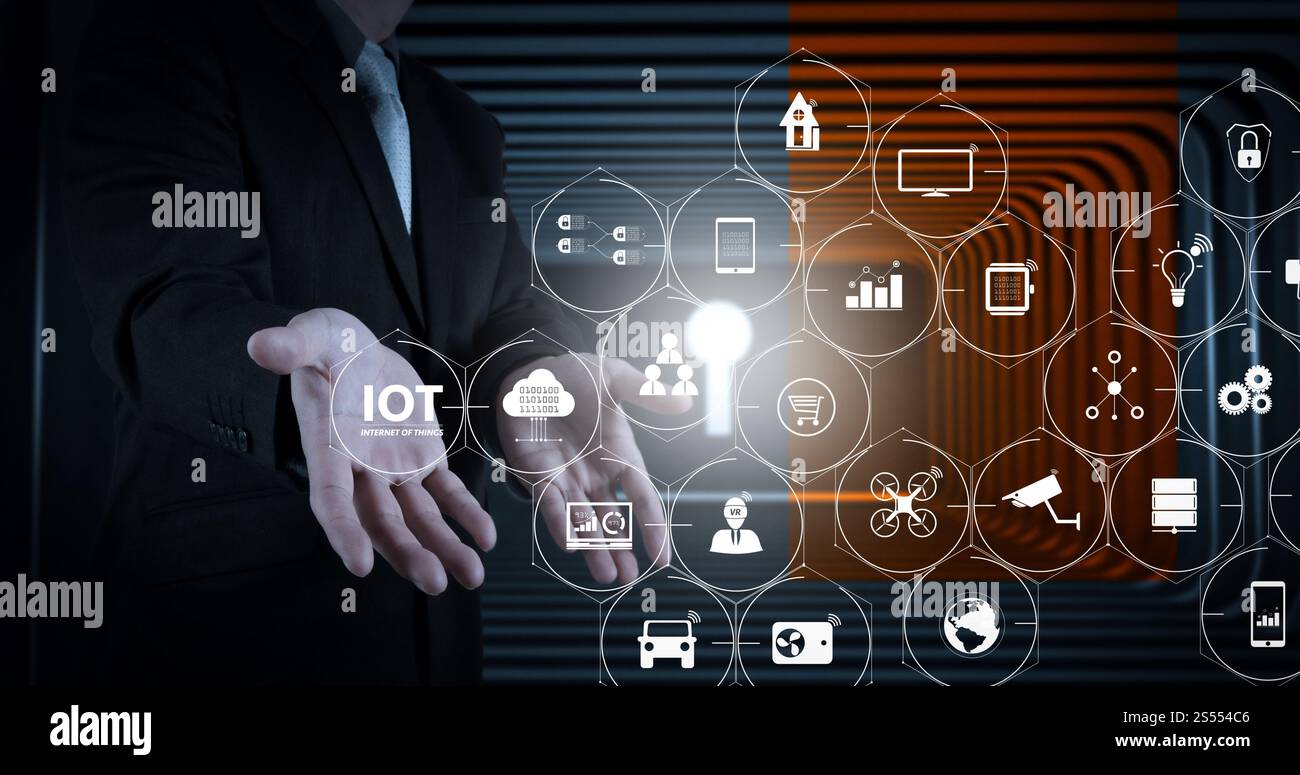 Internet of Things (IOT) technology with AR (Augmented Reality) on VR ...