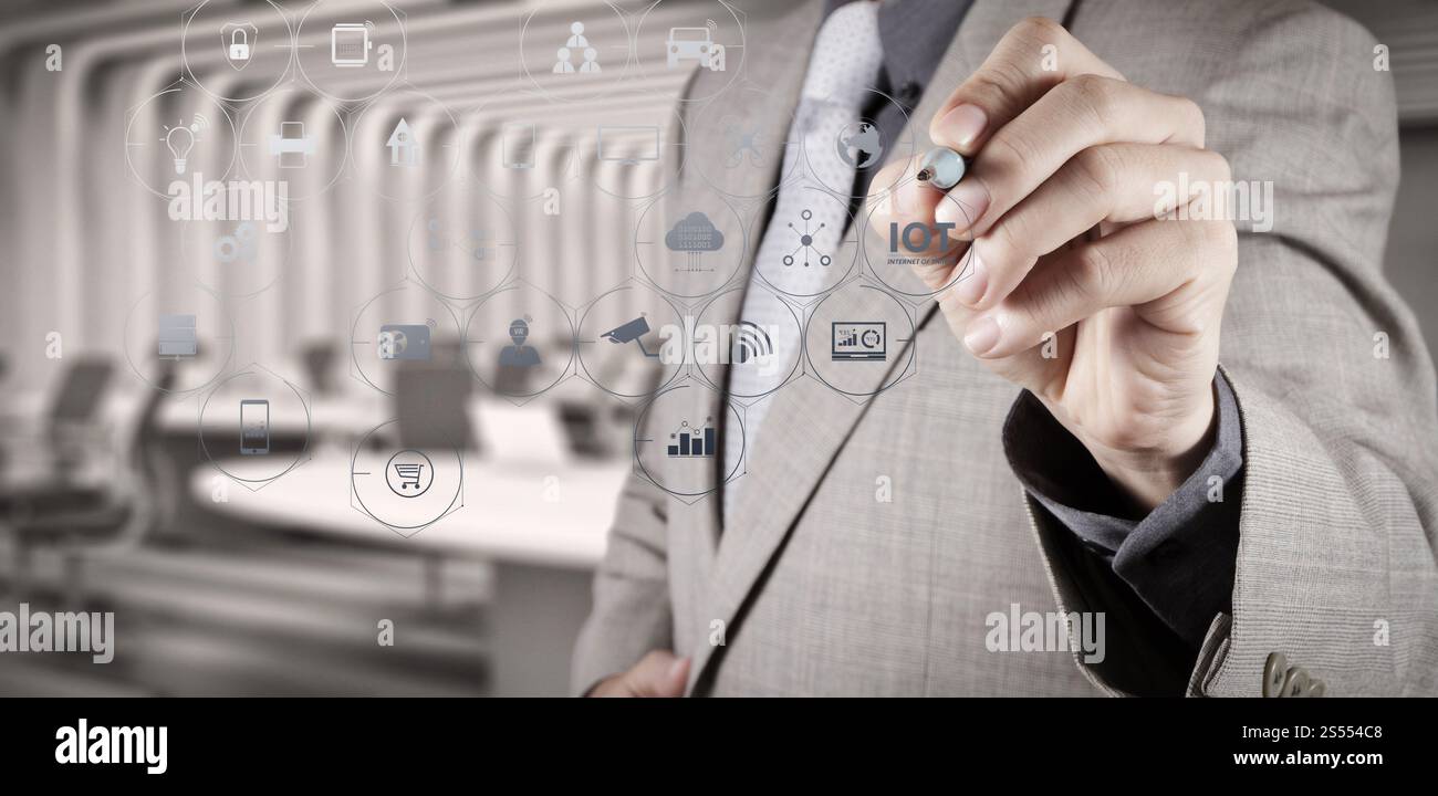 Internet of Things (IOT) technology with AR (Augmented Reality) on VR ...