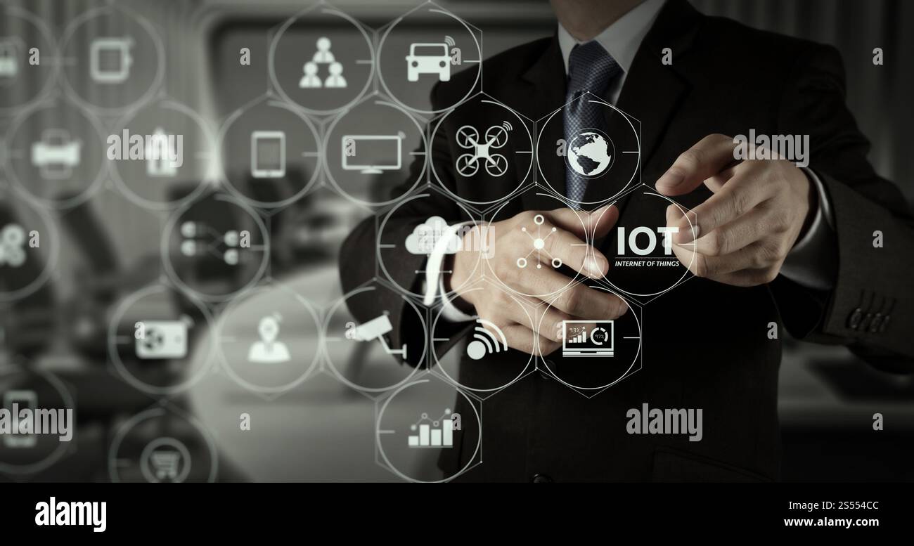 Internet of Things (IOT) technology with AR (Augmented Reality) on VR ...