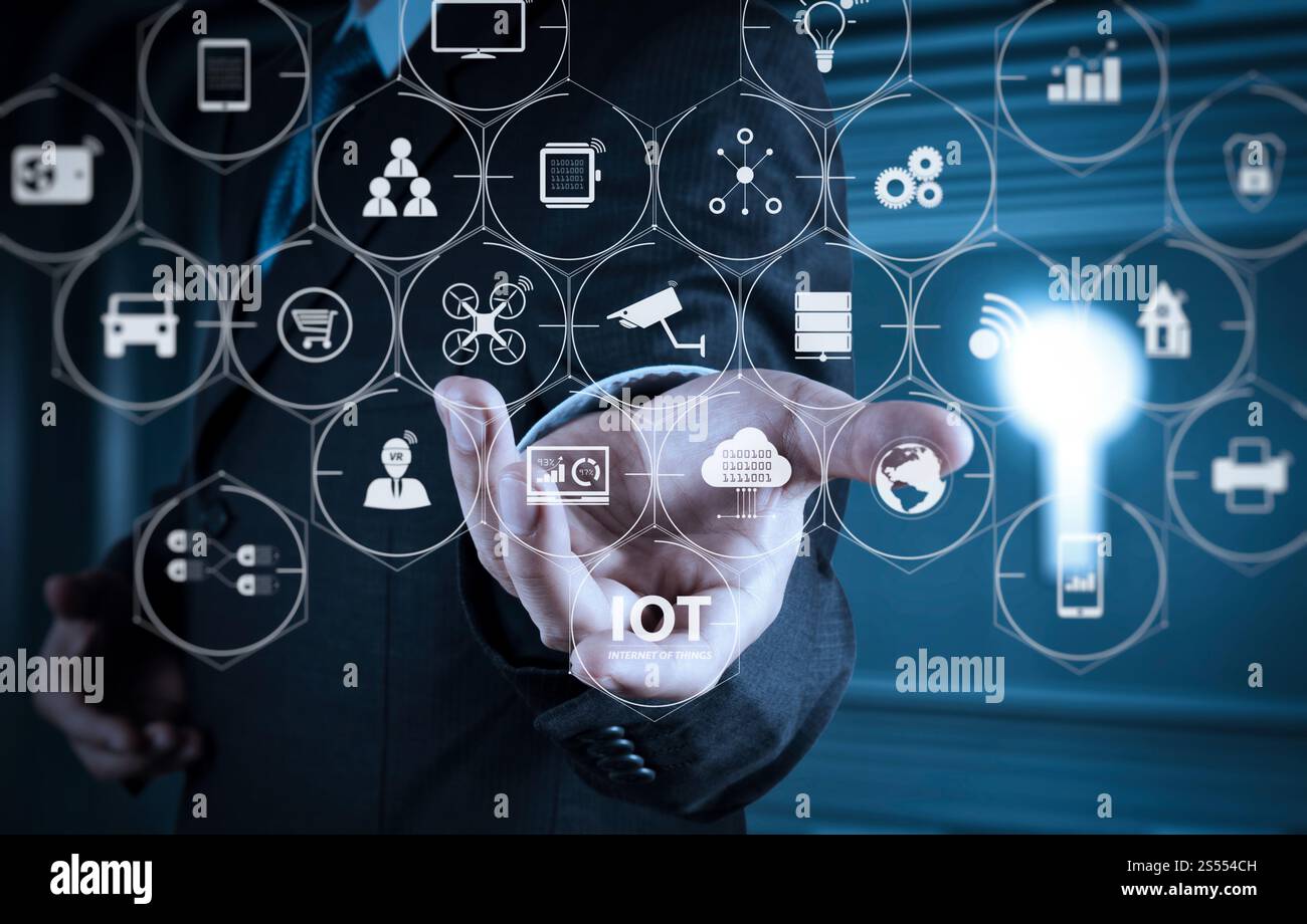 Internet of Things (IOT) technology with AR (Augmented Reality) on VR ...