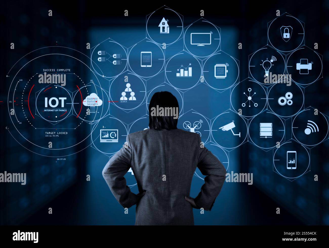 Internet of Things (IOT) technology with AR (Augmented Reality) on VR ...