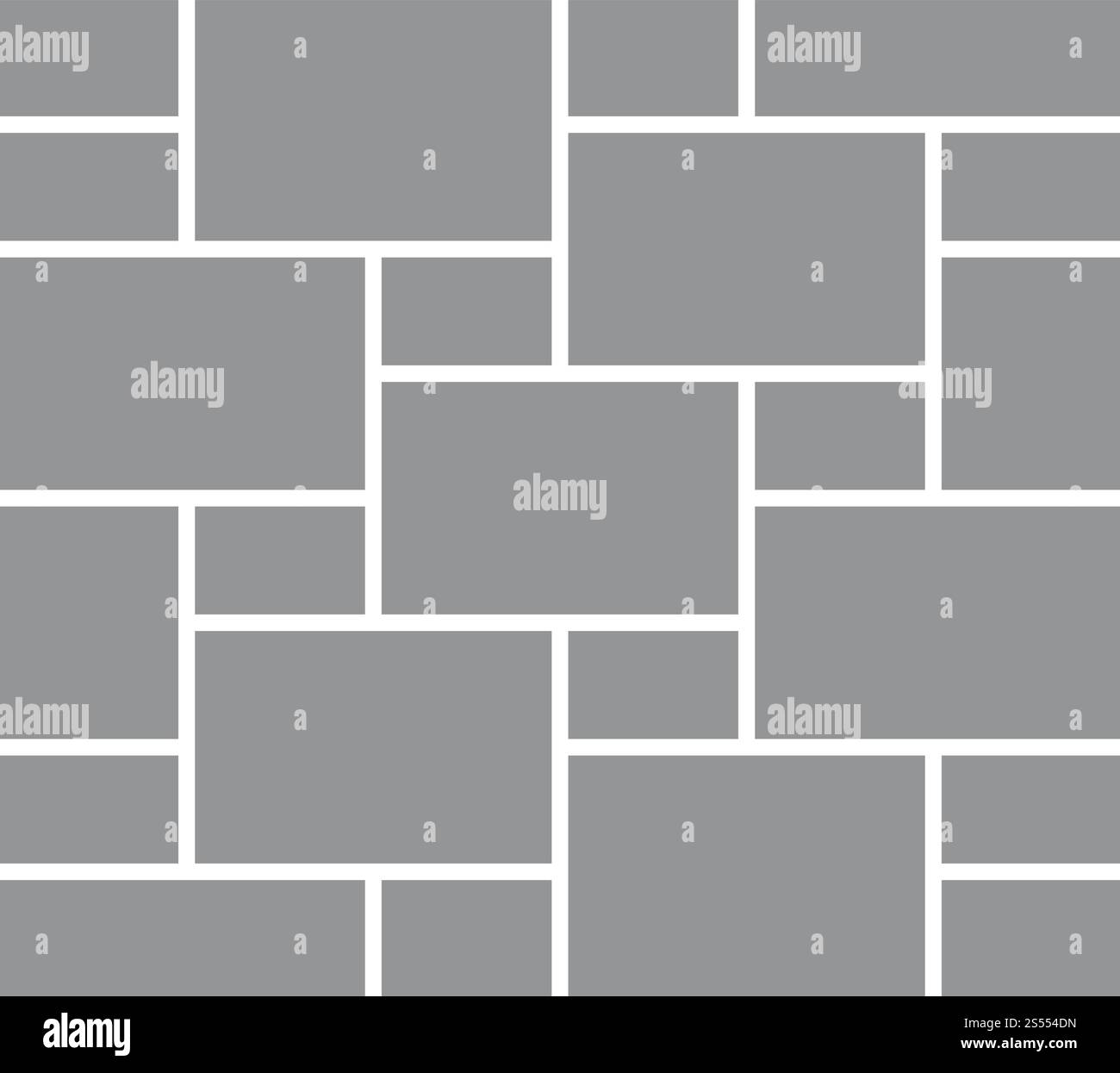 Image collage. Picture gallery photo frames. Retro frame vector ...