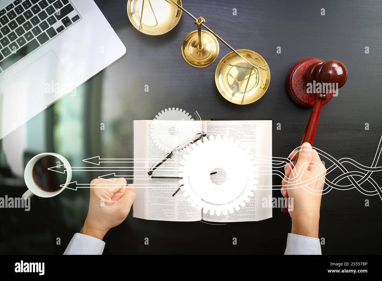 Thinking about structuring virtual diagram of business process with ...