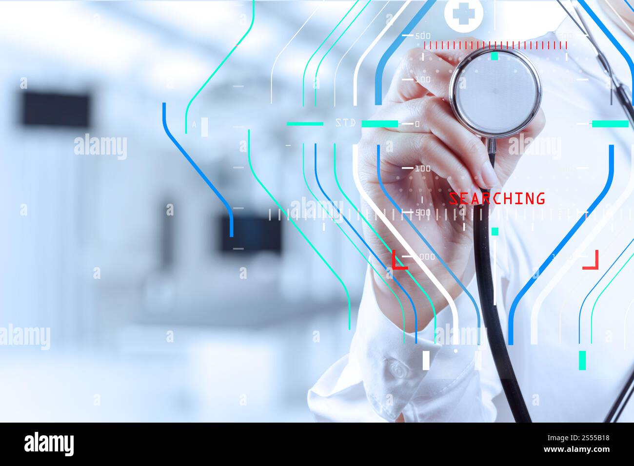 Accurate diagnosis appropriate treatment medical concept.success smart ...