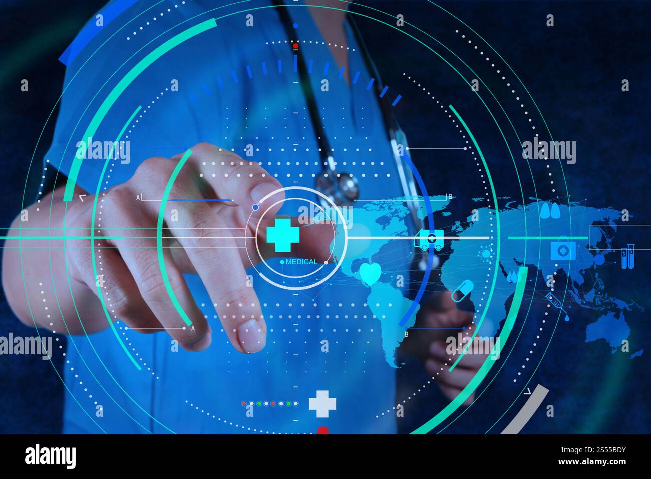 Accurate diagnosis appropriate treatment medical concept.Medicine ...