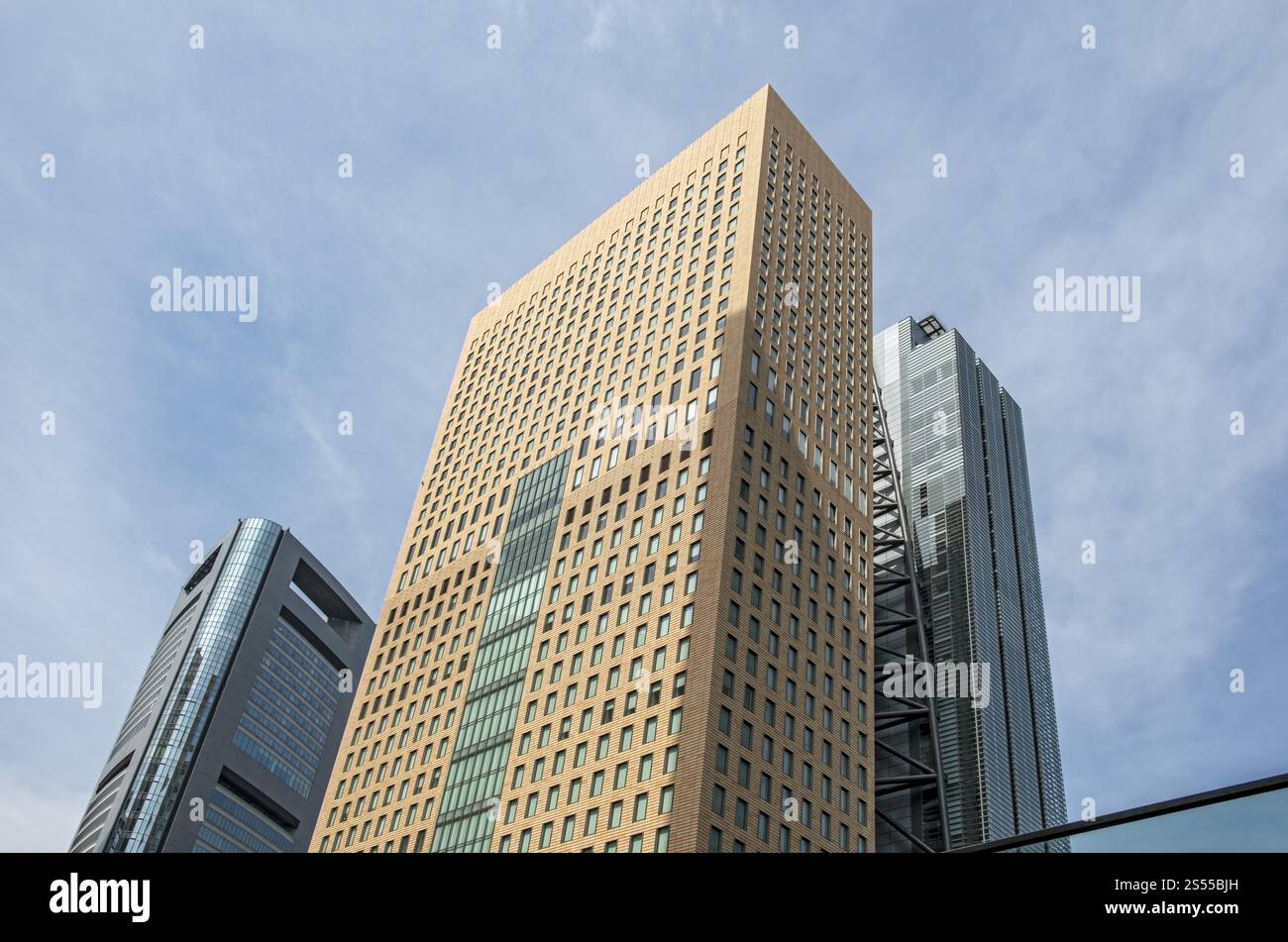 Royal Park Shiodome Tower skyscraper, Minato, Tokyo, Japan, Asia Stock ...