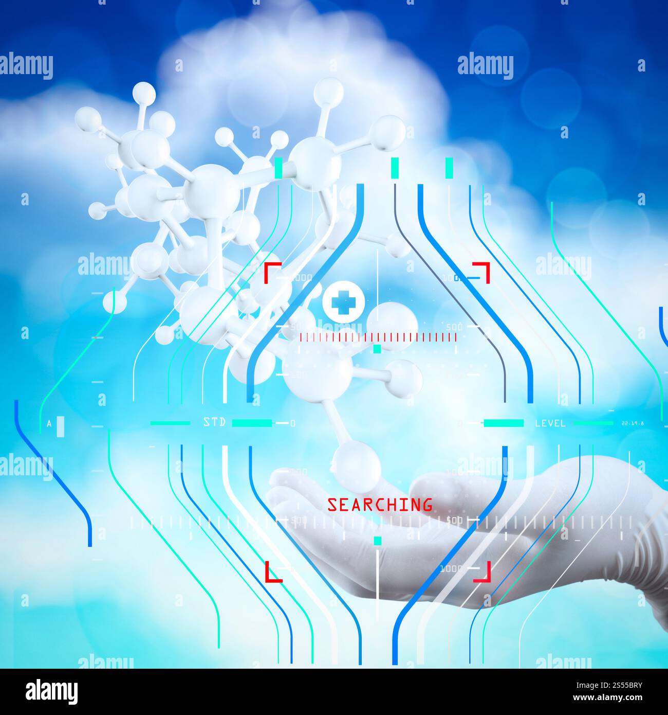 Accurate diagnosis appropriate treatment medical concept.scientist ...