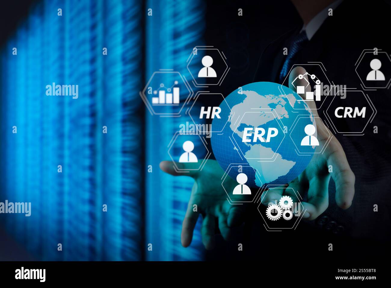 Architecture of ERP (Enterprise Resource Planning) system with ...