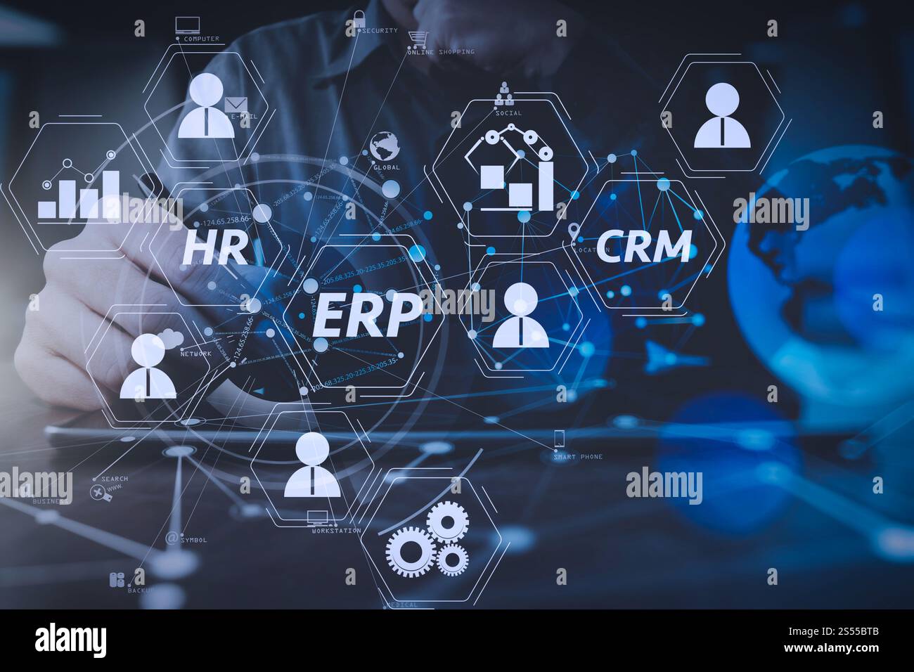 Architecture Of Erp Enterprise Resource Planning System With