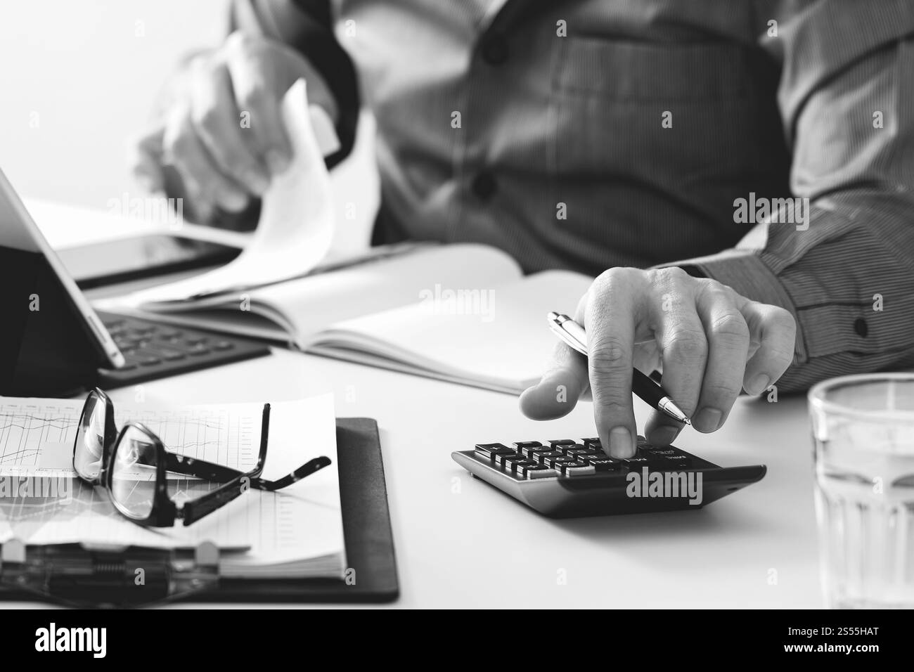 Mobile phone computer account Black and White Stock Photos & Images - Alamy