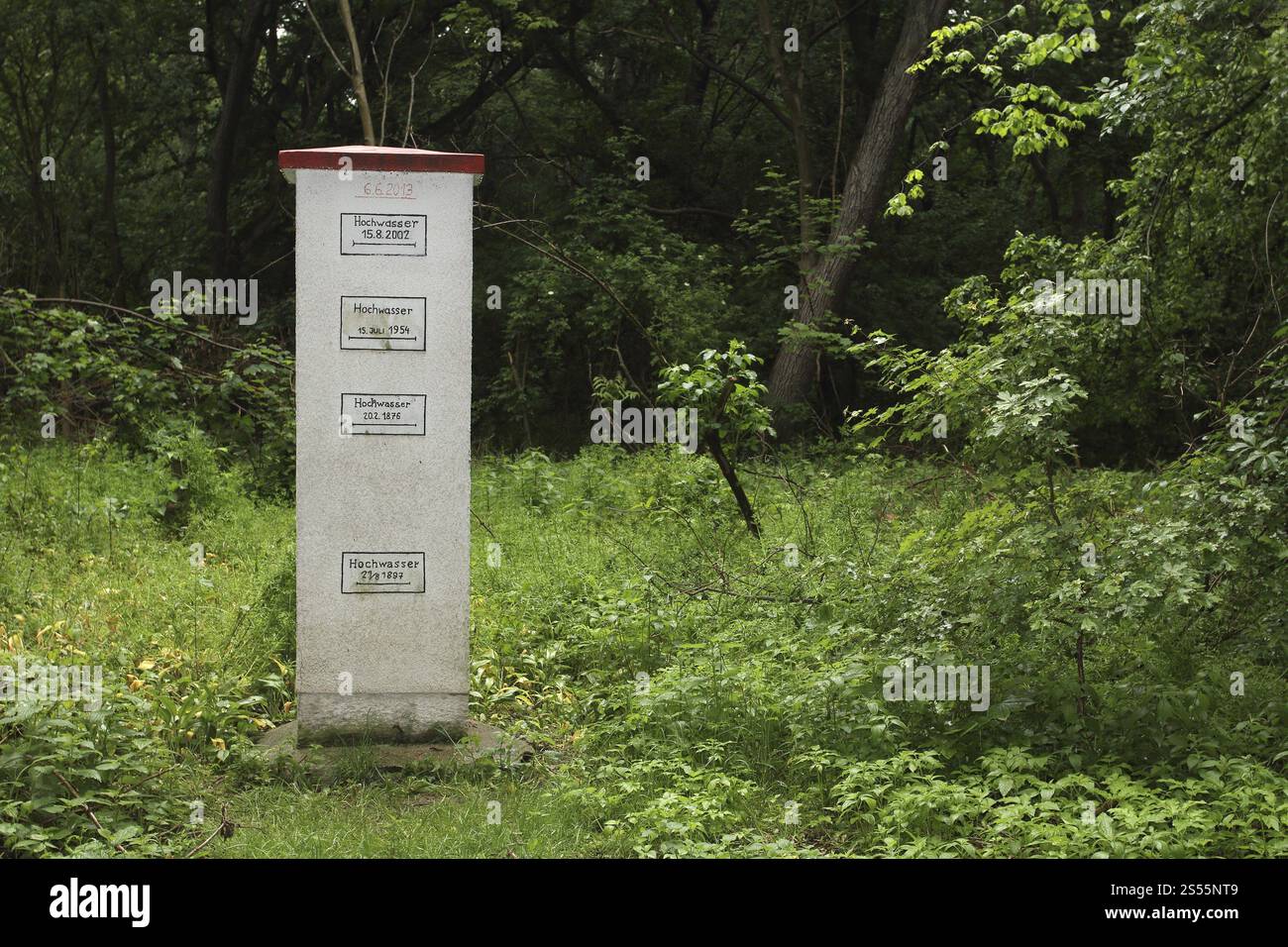 Flood level markers hi-res stock photography and images - Alamy