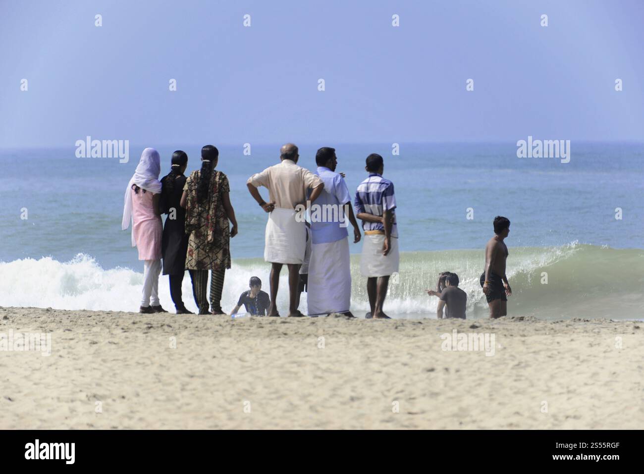 Kovalam beach, Malabar coast, Malabar, Kerala, South India, India, Asia ...