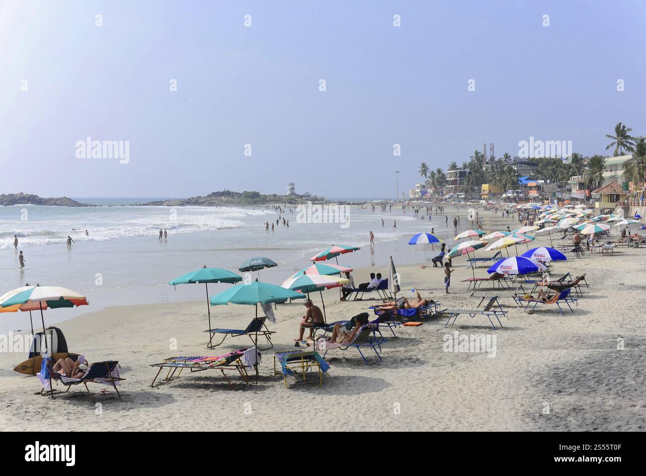 Kovalam beach, Malabar coast, Malabar, Kerala, South India, India, Asia ...