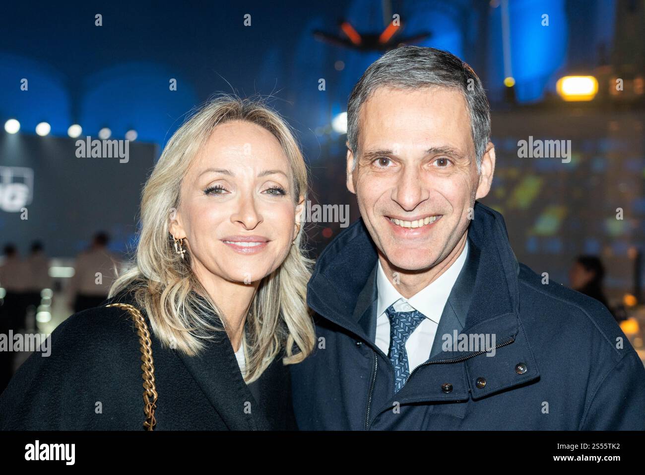 Paris, France. 13th Jan, 2025. Veronique Albertini-Saade and Rodolphe ...