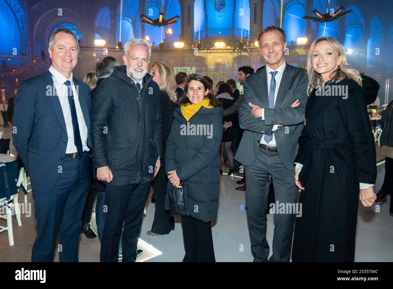 Paris, France. 13th Jan, 2025. Sebastien Missoffe, Veronique Albertini ...