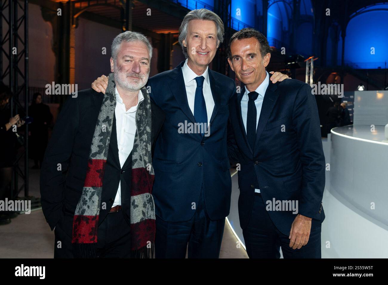 Paris, France. 13th Jan, 2025. Bris Rocher, Jean-Charles Decaux and ...