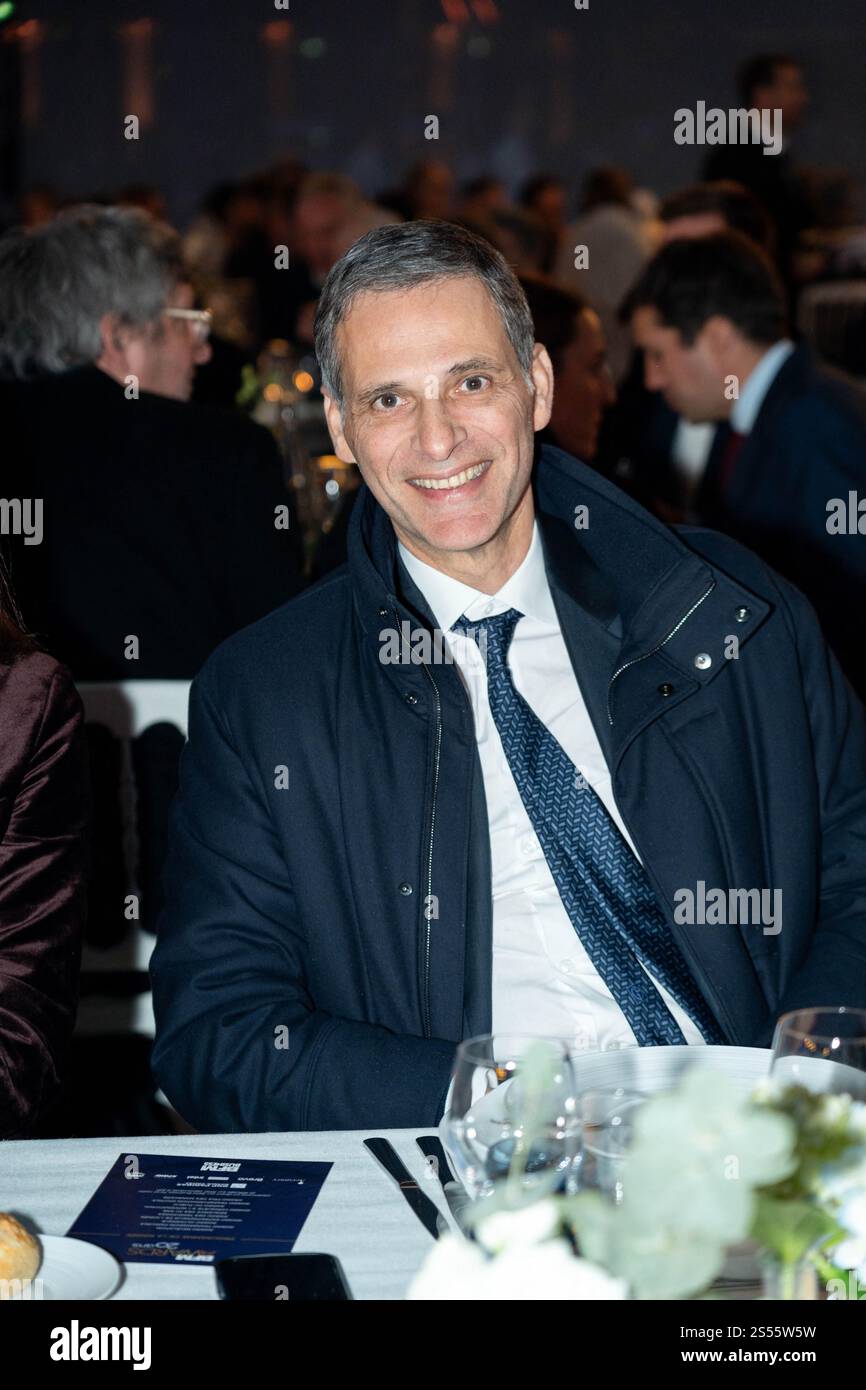 Paris, France. 13th Jan, 2025. Rodolphe Saade at the 20th BFM Awards at ...