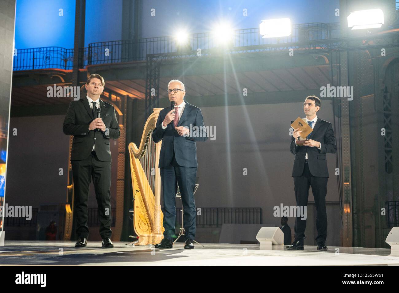 Paris, France. 13th Jan, 2025. David Glijer and Alain Le Prix and ...