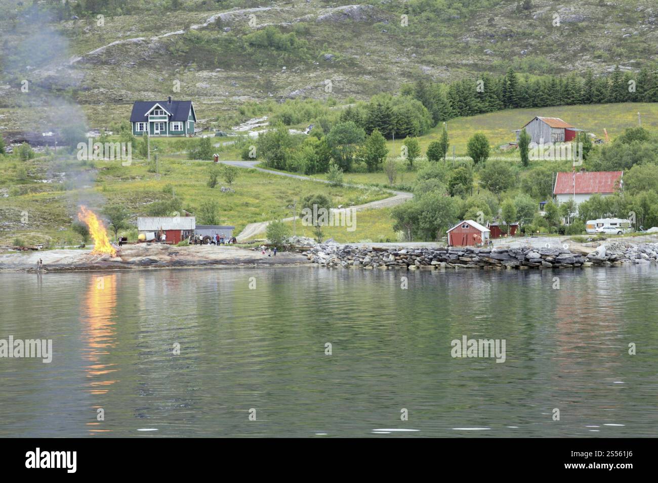 Norwegian fjords near bodo hi-res stock photography and images - Alamy