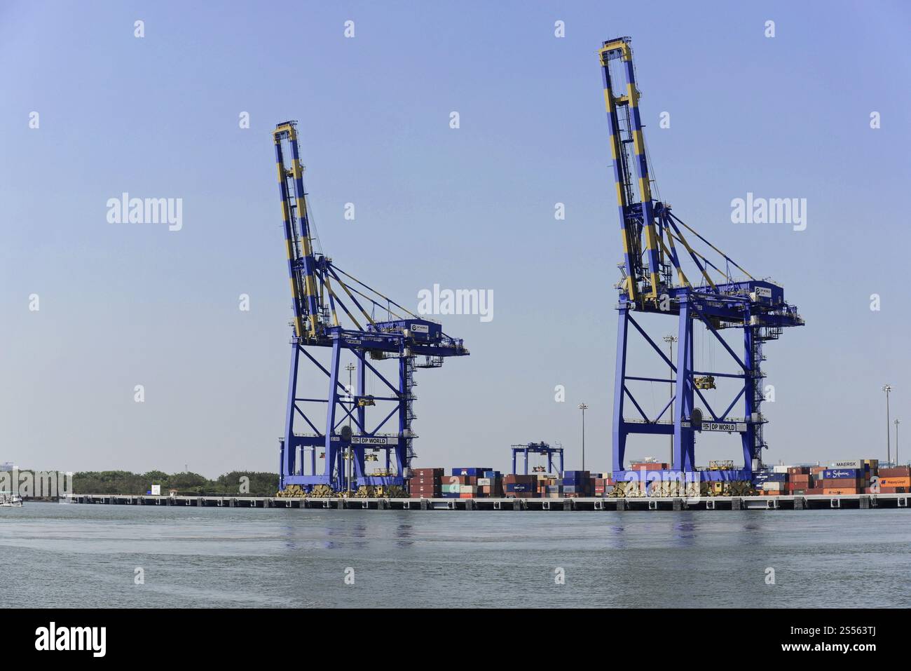 Fort Kochi, Kochi, Kerala, South India, India, Asia, Two large harbour ...