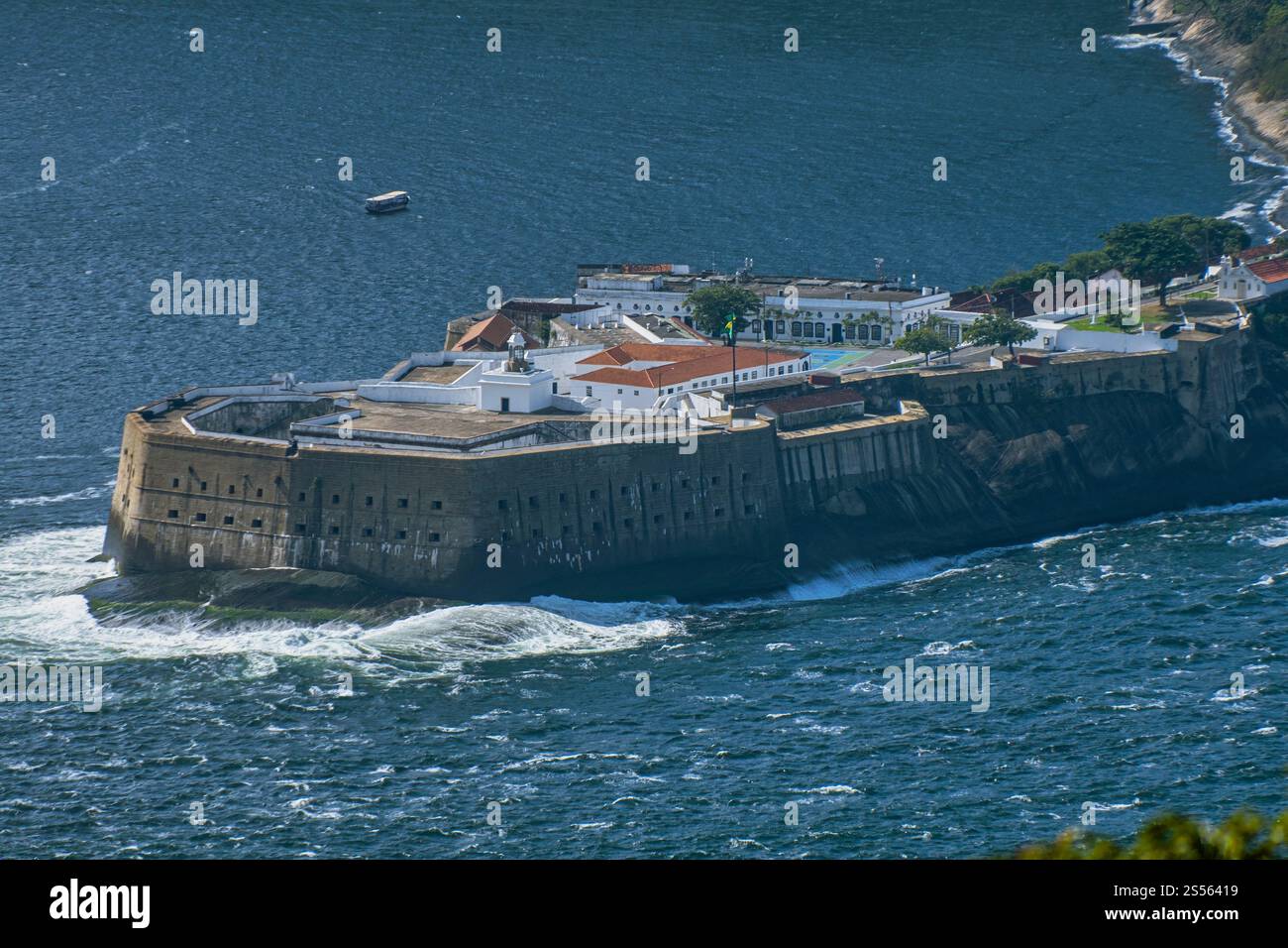 Farol da Fortaleza de Santa Cruz is a tourist attraction, one of the ...