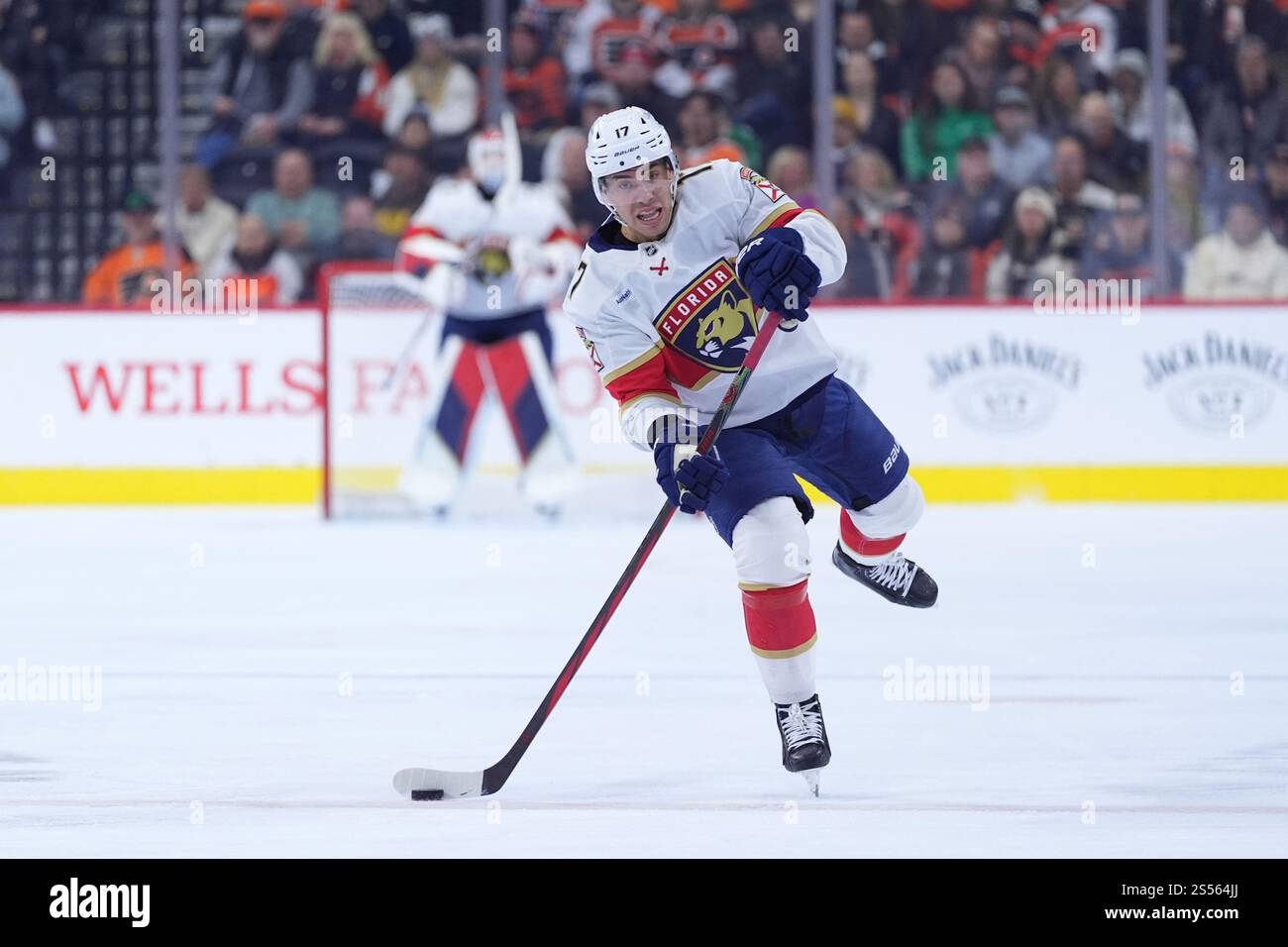 Florida Panthers' Evan Rodrigues plays during an NHL hockey game ...
