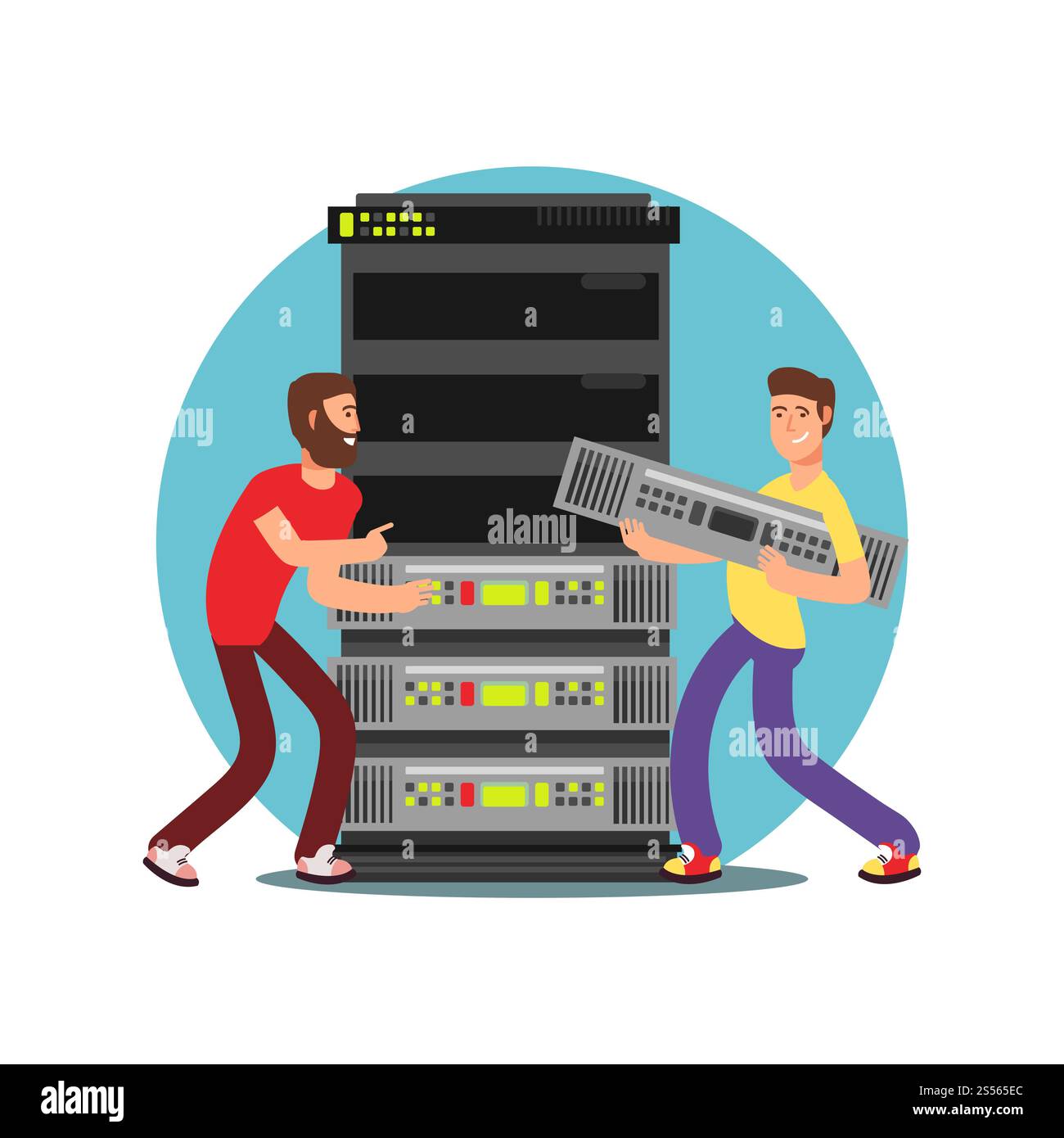 Two administrators hi-res stock photography and images - Alamy